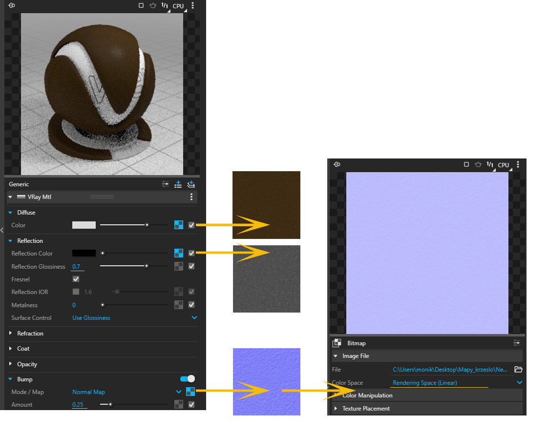 Jak Stworzyć mapy Reflection, Bump, Normal w Adobe Photoshop