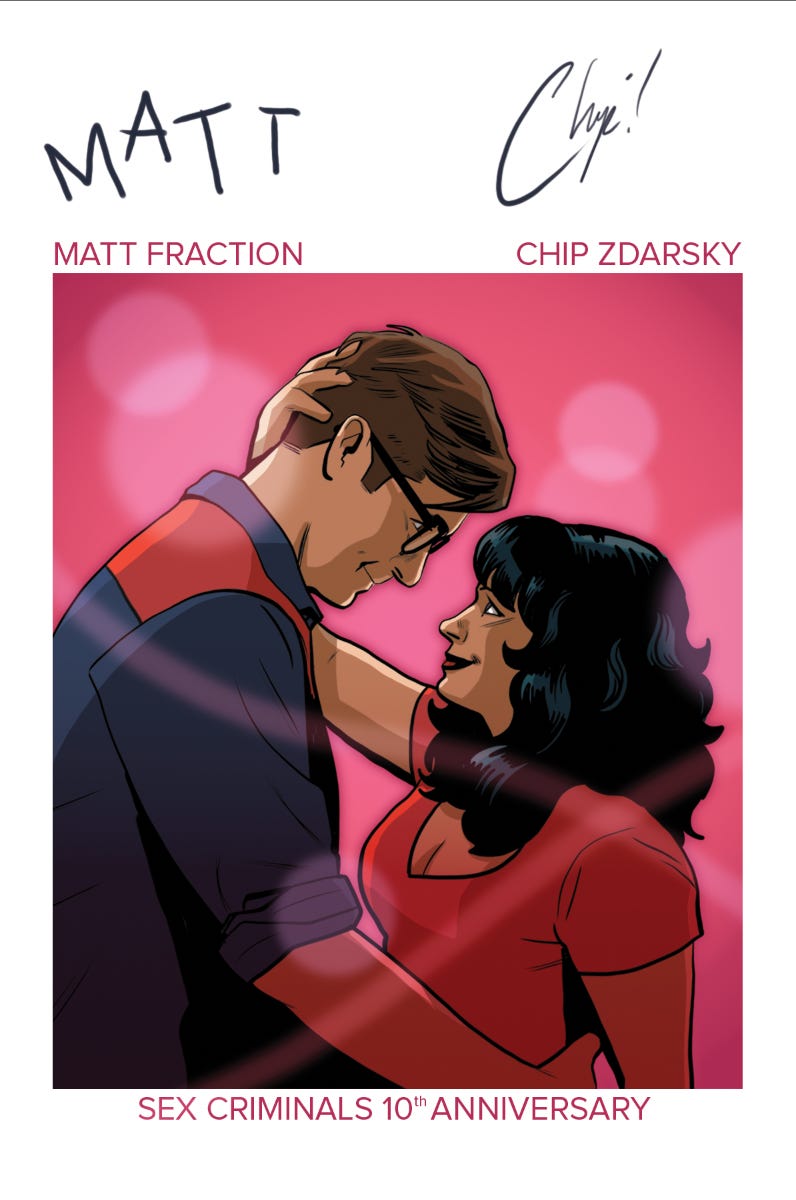 Sex Criminals Daredevil Designs