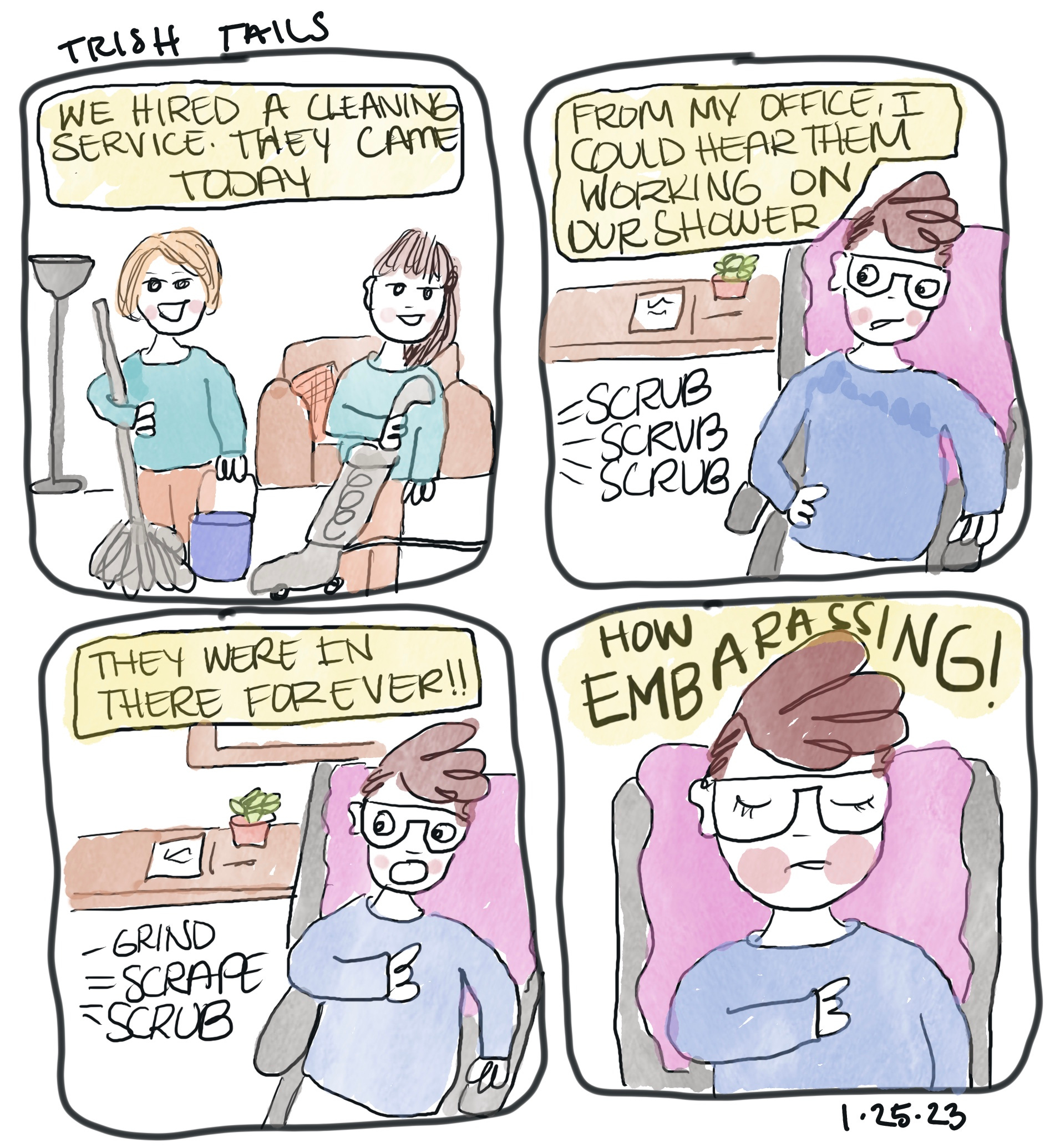 Scrub 1.25.23 - by Dishkitty - Trish Tails