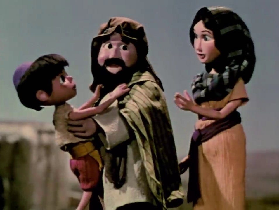 How many Labyrinth and Willow actors have also been in Bible movies?