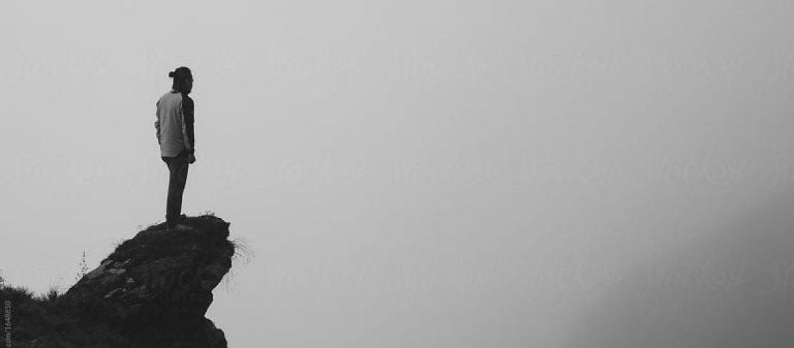 Standing at the Precipice of Life and Death