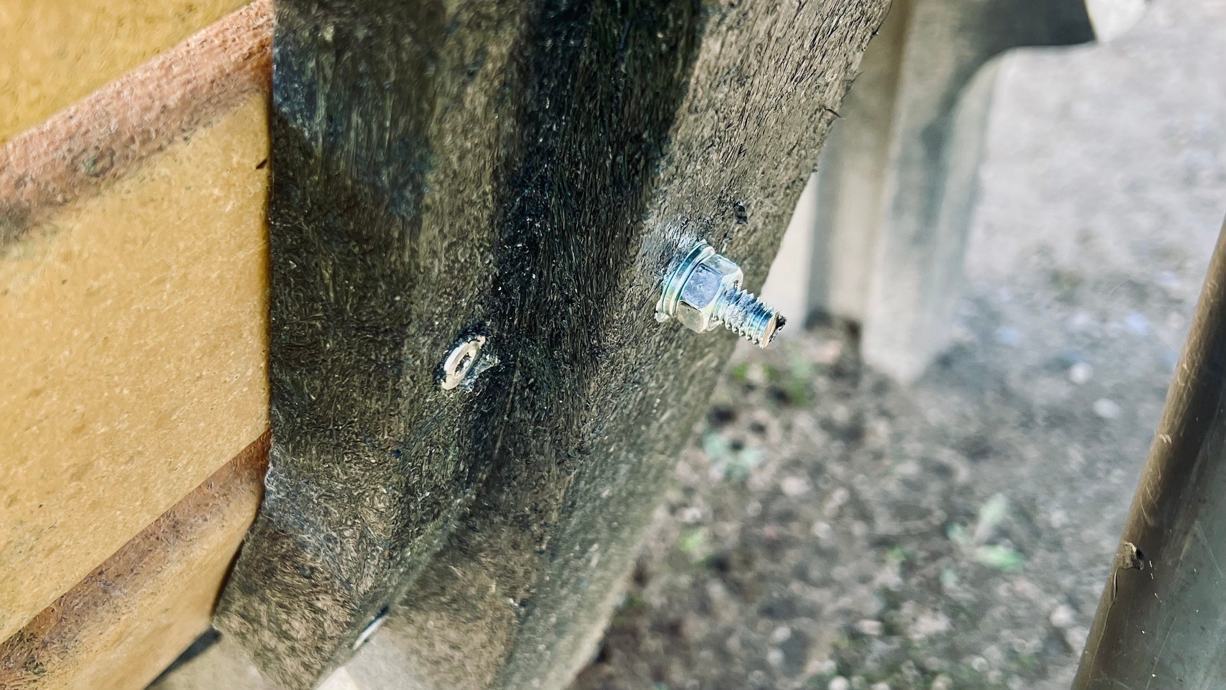 Woonsocket installs anti-homeless architecture in Social Park