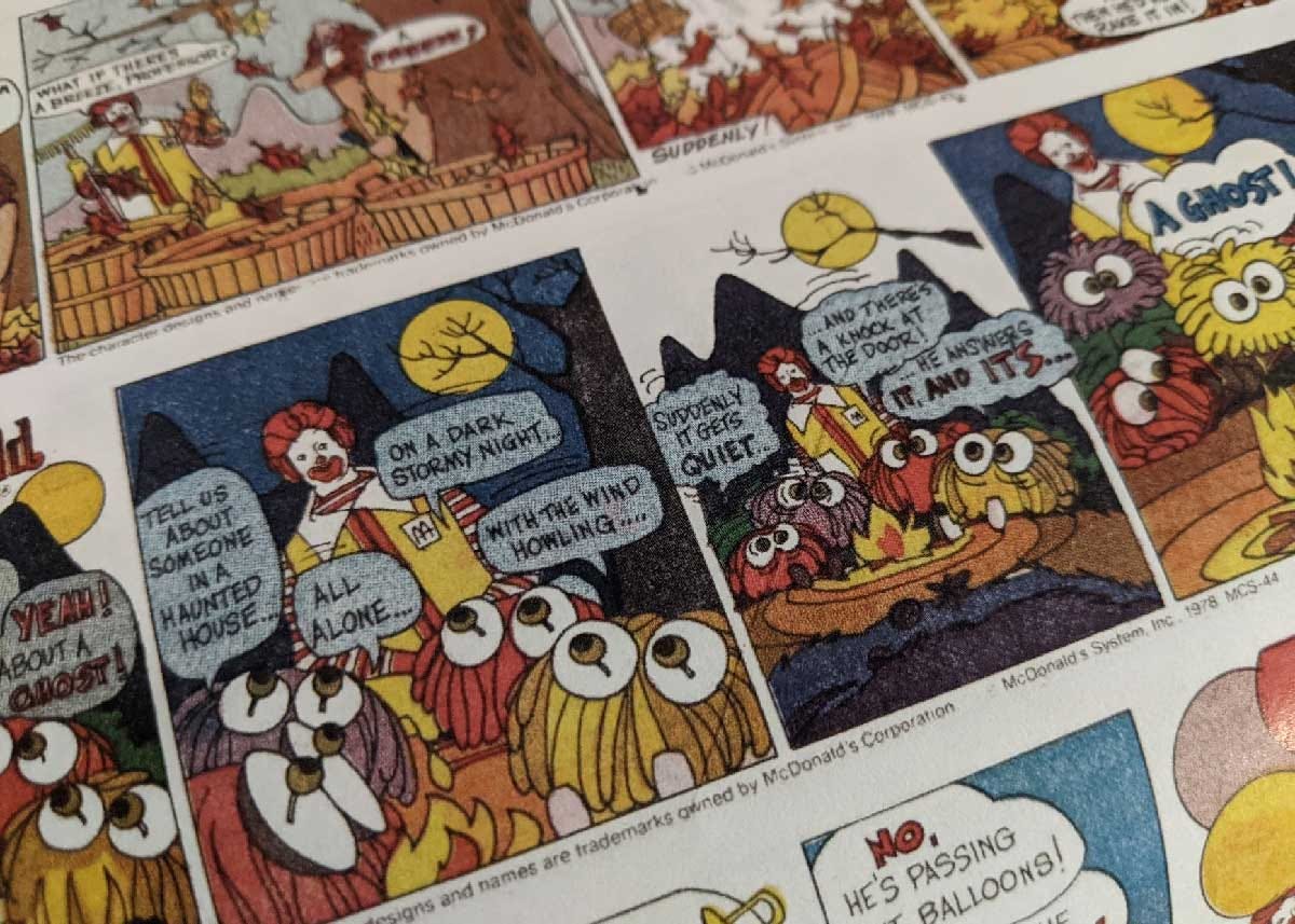 The Ronald McDonald Comic Strip - The Retroist