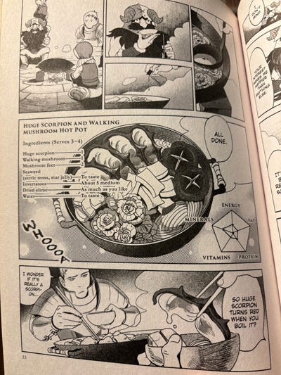 THE COOKBOOK TEST #0018: DELICIOUS IN DUNGEON