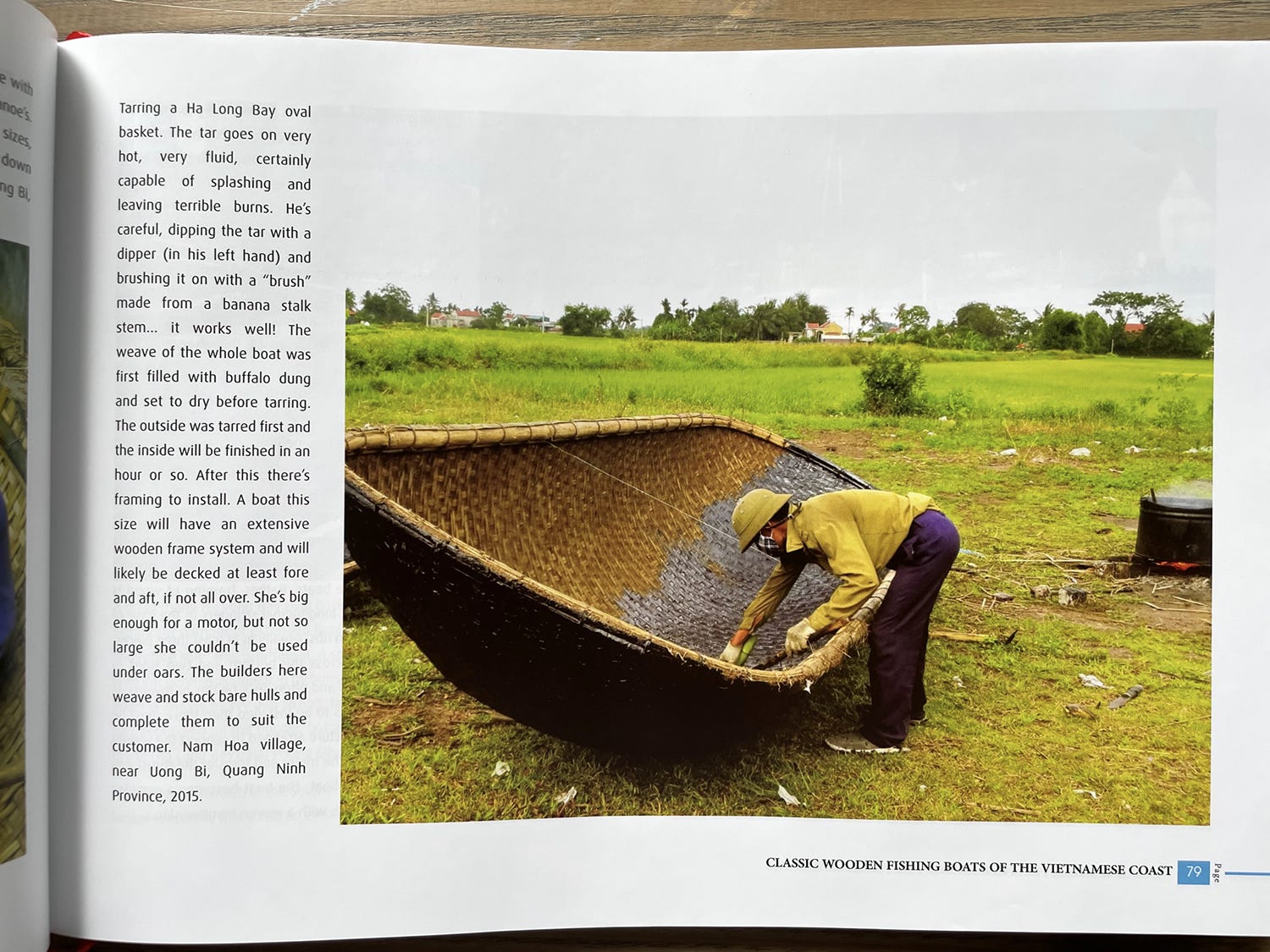 Classic Wooden Fishing Boats of the Vietnamese Coast: