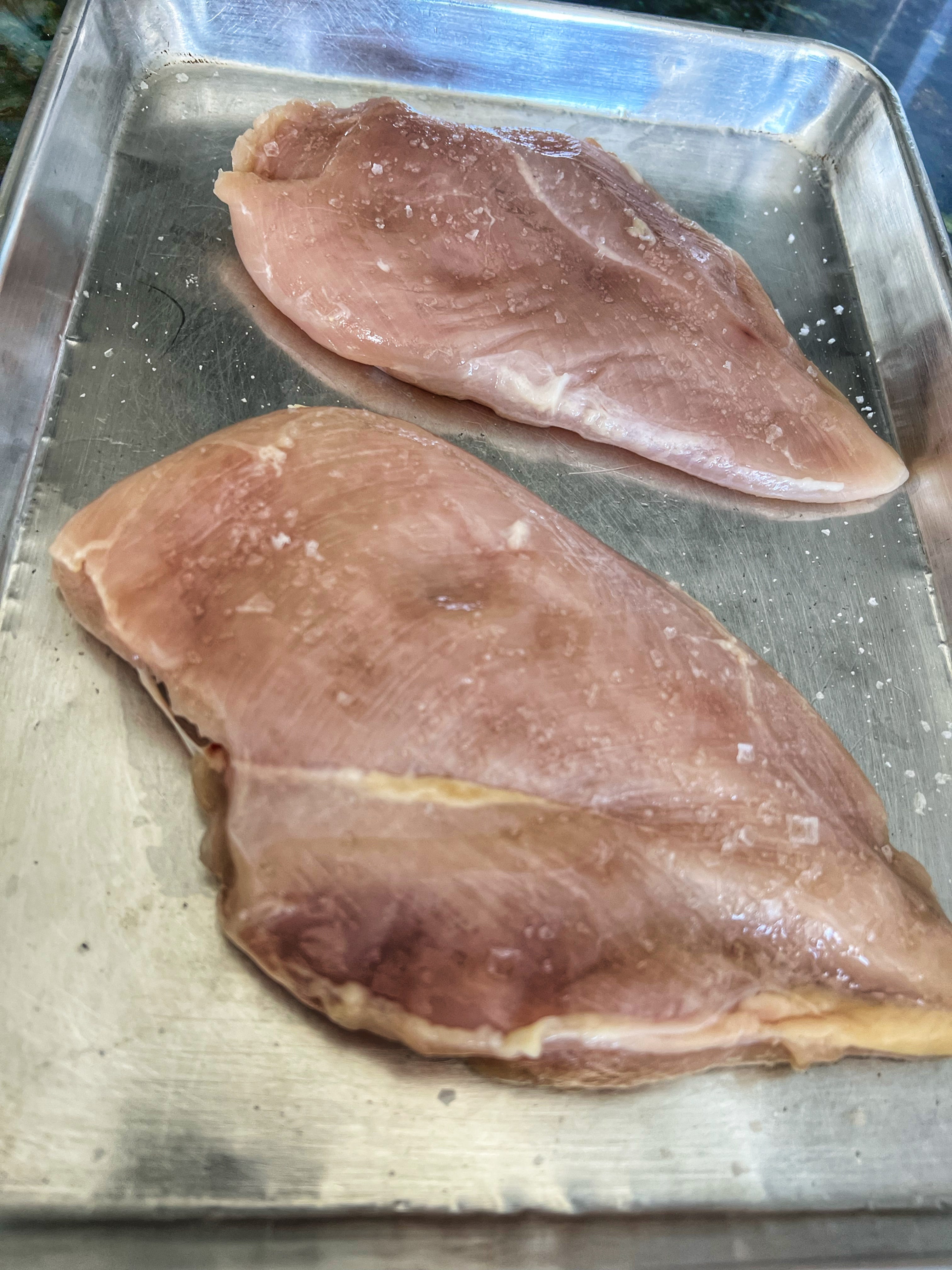 Perfectly Cooked Chicken Breasts - by andrew gruel