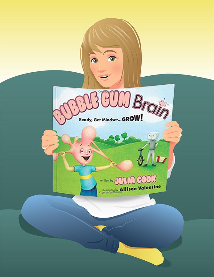 Bubble Gum Brain - by Julia Cook - COOKIE BYTES