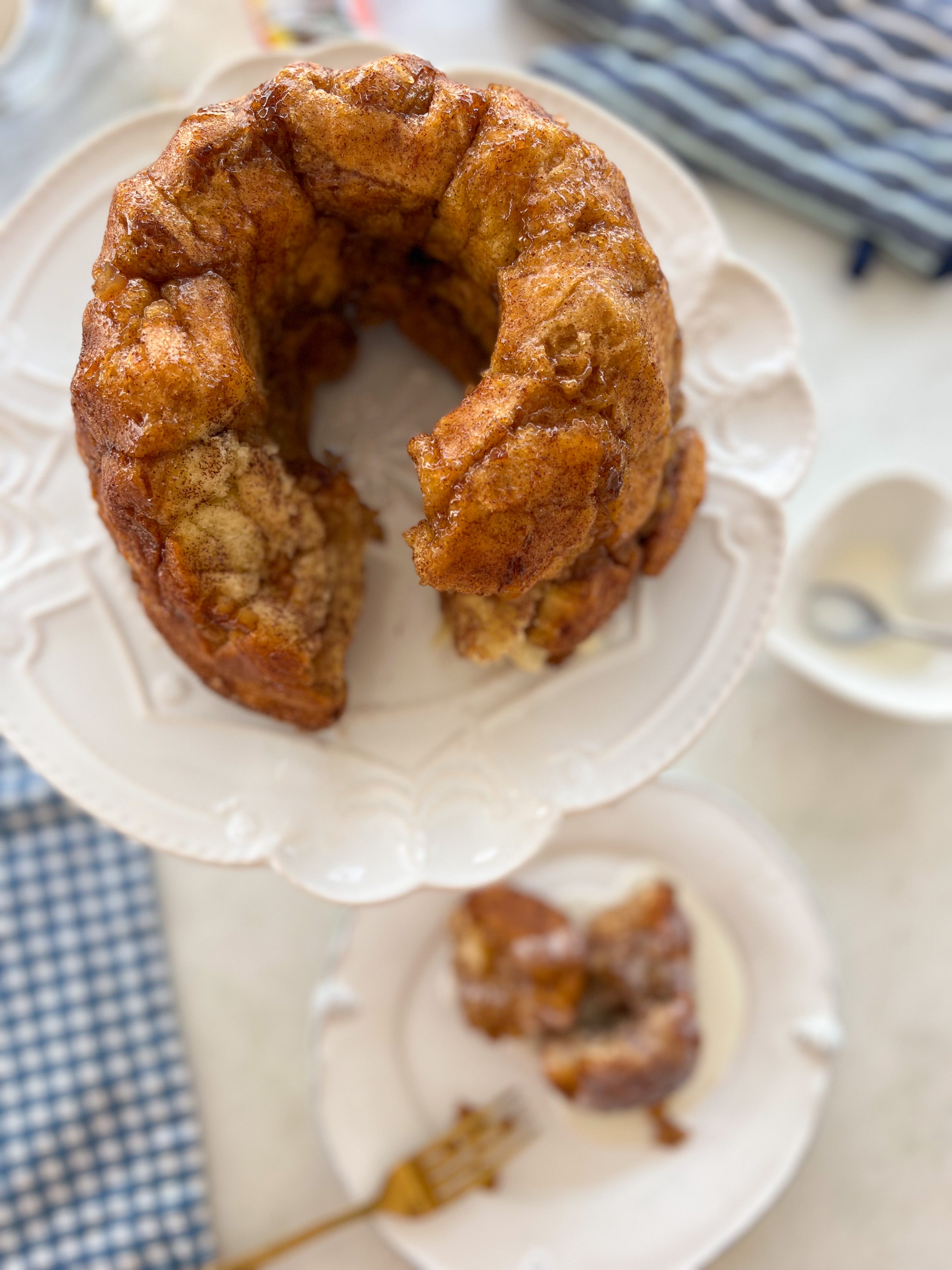 Monkey bread maçã e canela - by Otavia Sommavilla