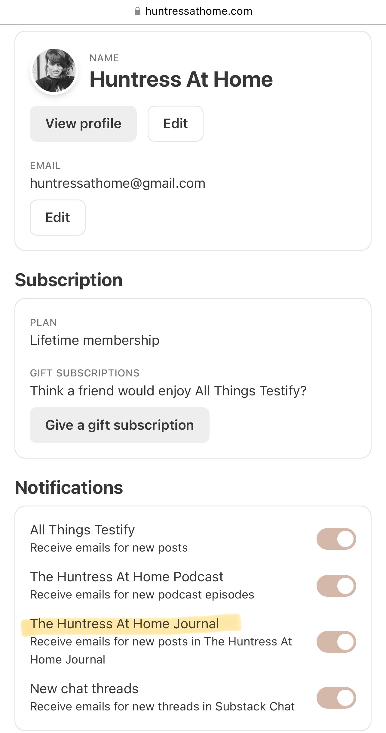 Introducing The Huntress At Home Journal