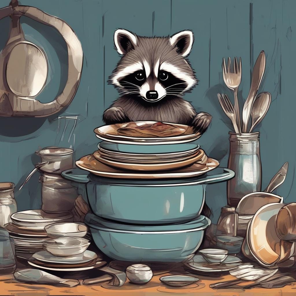 A Raccoon on Meth - by George Mahood - Reconnecting...