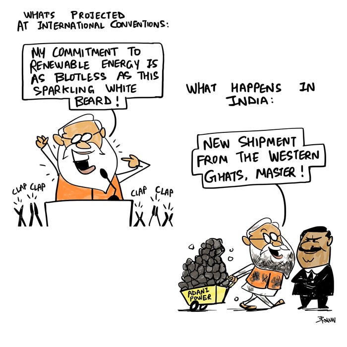 The Adani Environment Cartoons: A Round-up
