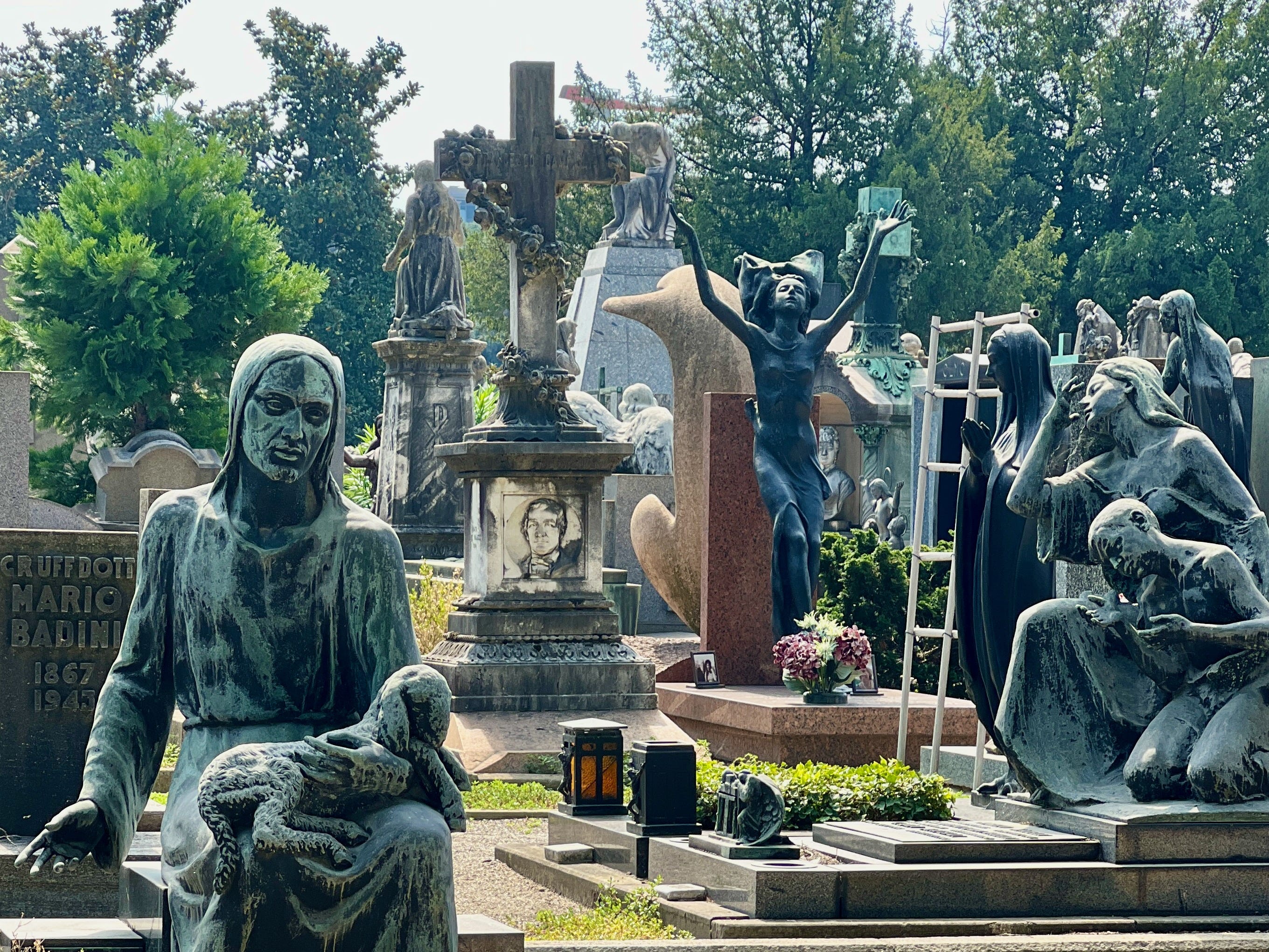 Historic Cemetery Tour - in Italy! - by Tui Snider
