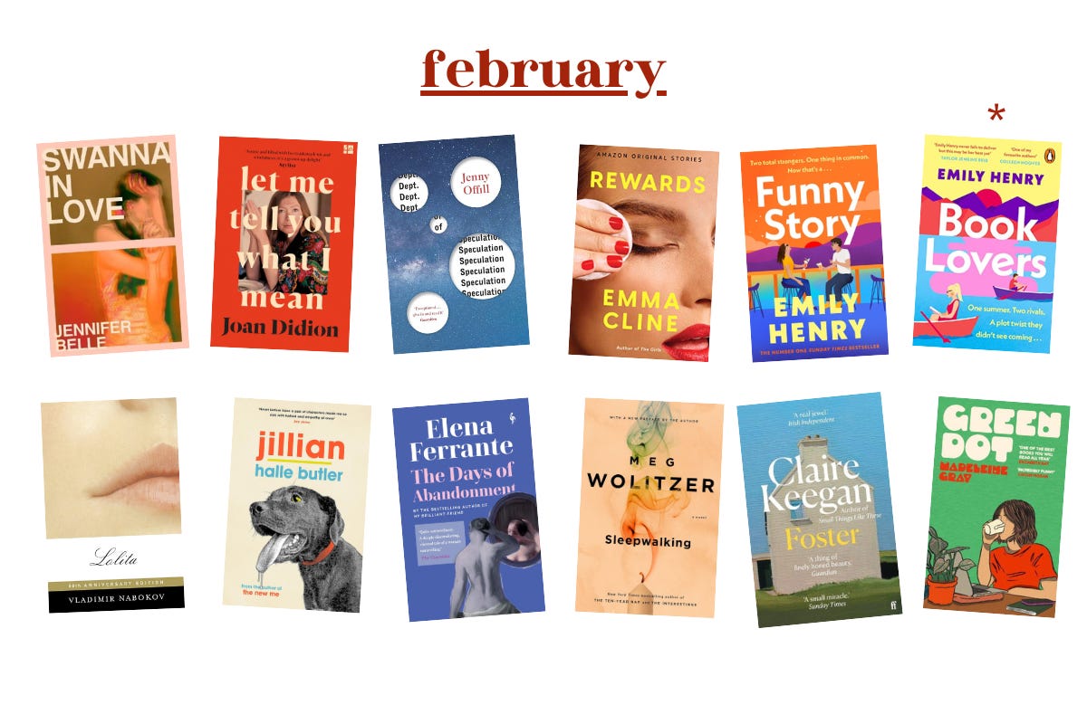 every book i read in 2024 - by leah beth