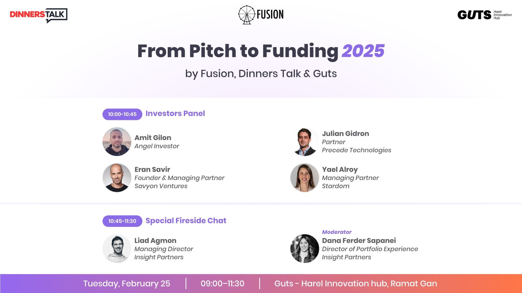Meetup For Founders - From Pitch to Funding in 2025