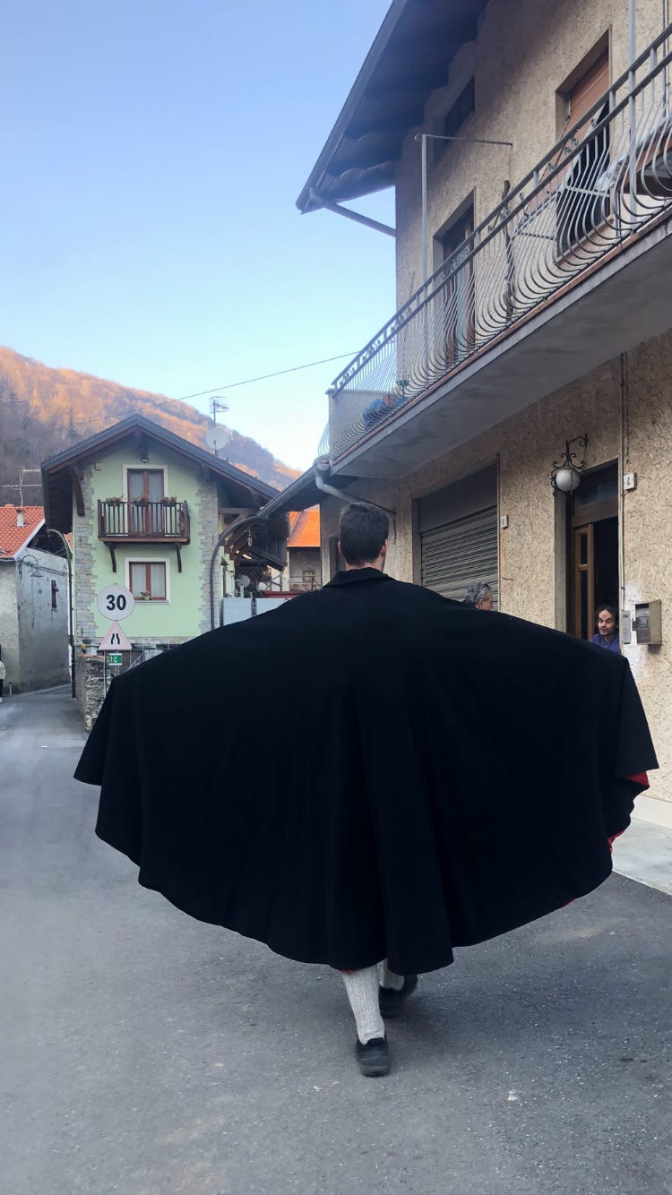 Doccio, Italy: where Fat Tuesday builds to a crescendo of singing ...