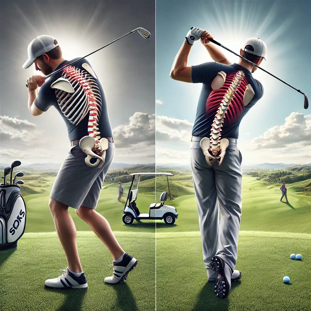 Golf Posture Series Part 3: Mobilize The Ribcage and Thoracic Spine