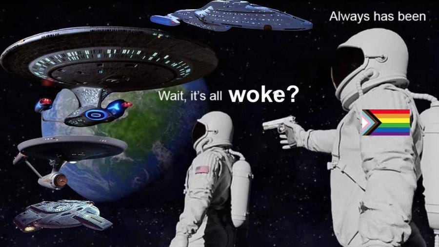 Woke Star Trek - by Constantin von Hoffmeister