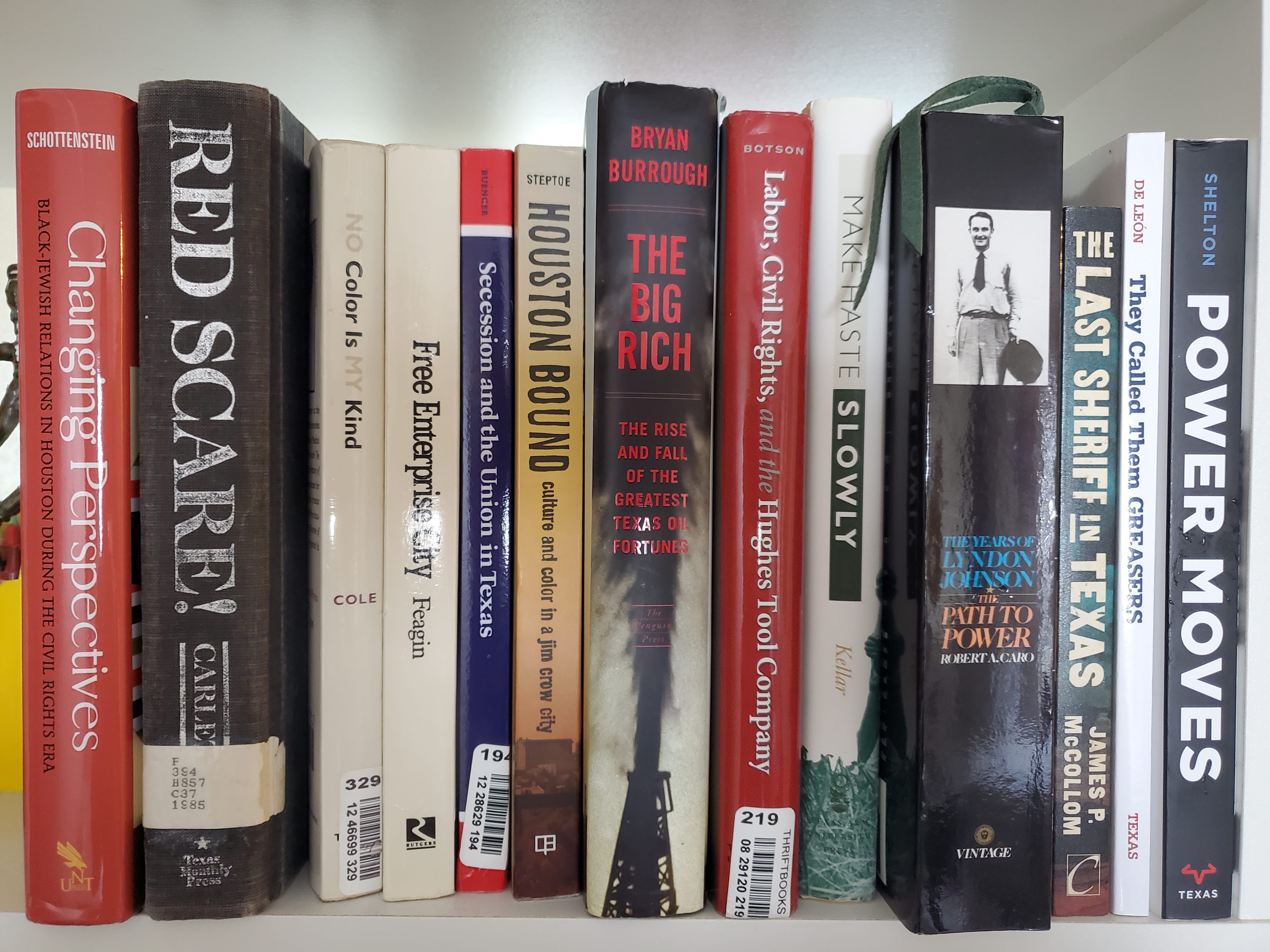 Houston History Reading List by Daniel J. Cohen