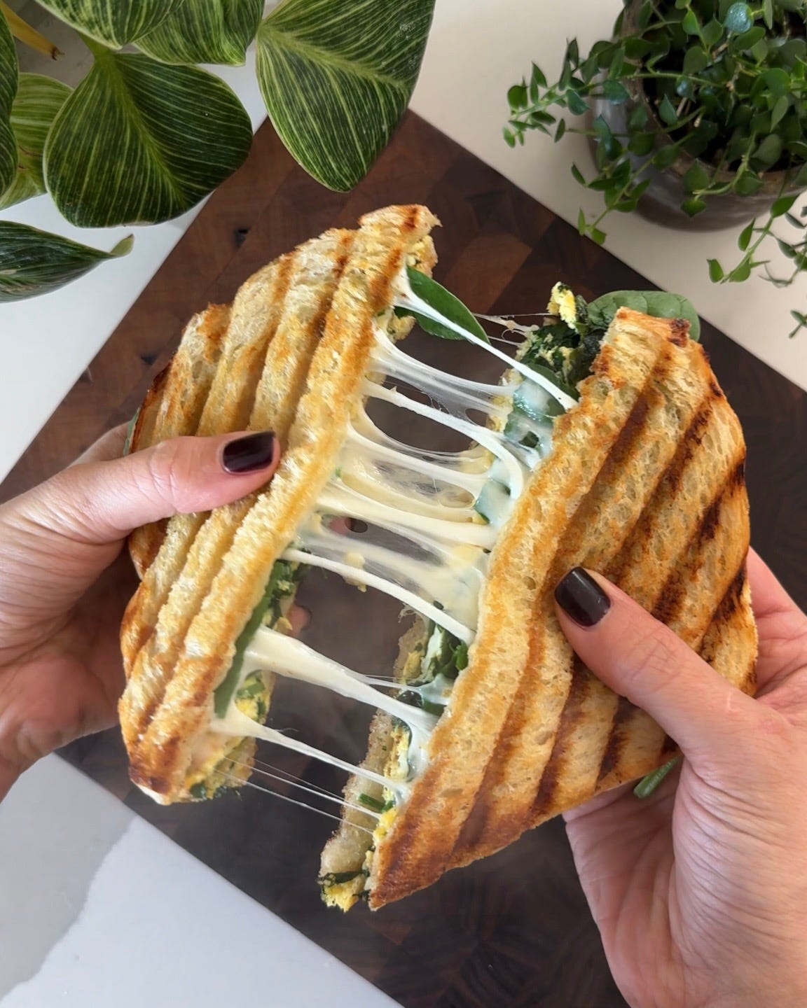 Breakfast Panini (No Panini Press Needed!)