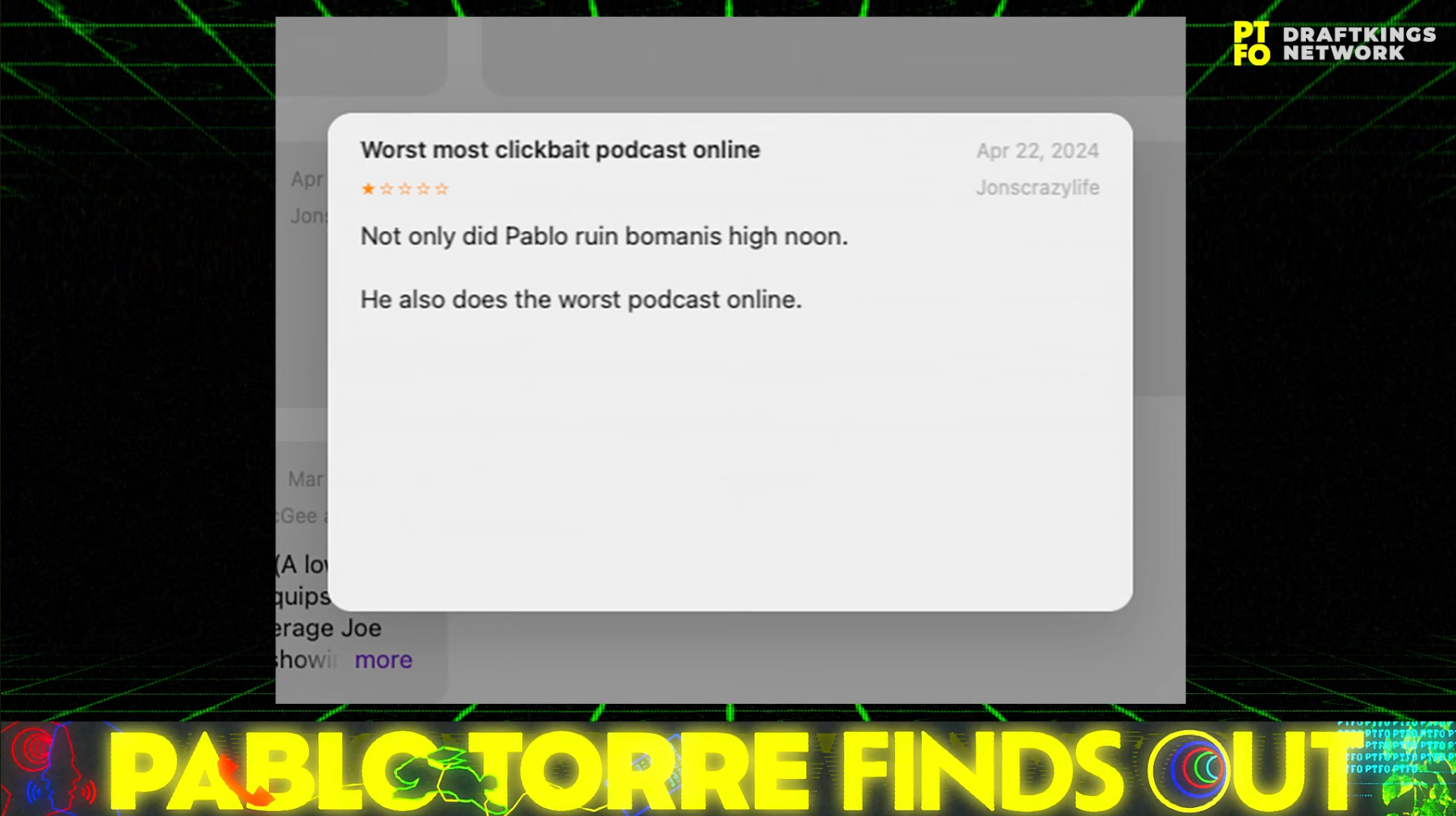 With Great Vengeance - PABLO TORRE FINDS OUT