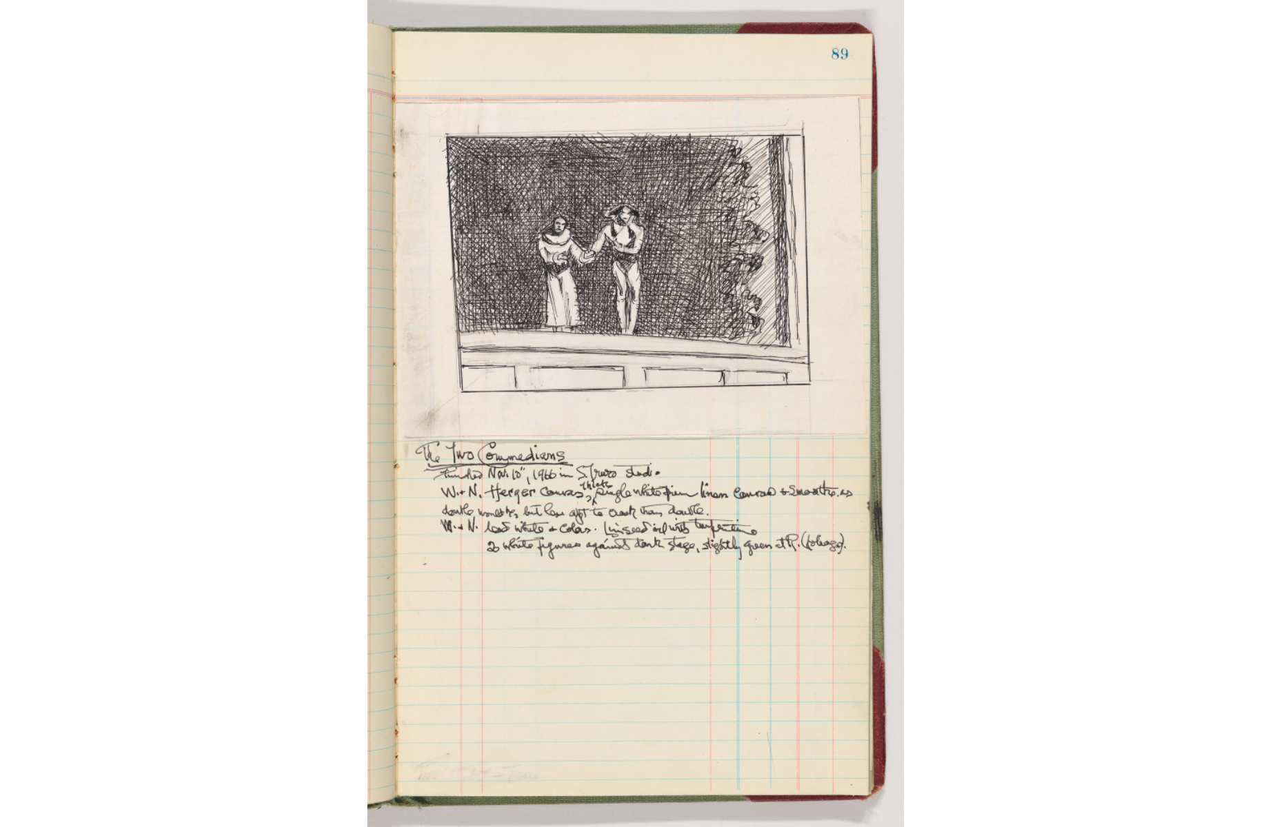 Edward & Josephine Hopper's New York Notes