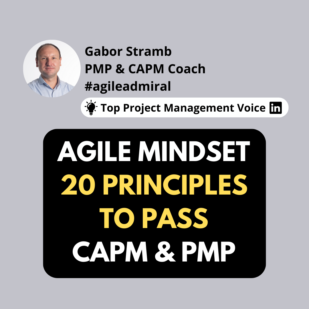 Issue #25 - AGILE Mindset for CAPM and PMP exams