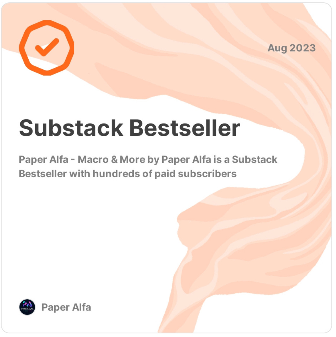 August Review - Paper Alfa - Macro & More