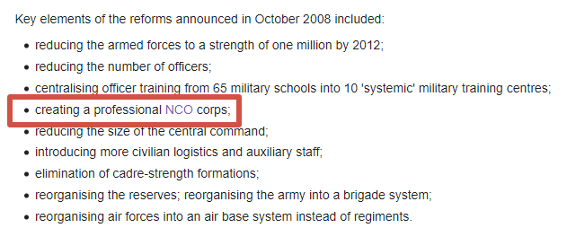 Myths and Realities of the Russian/NATO NCO Systems