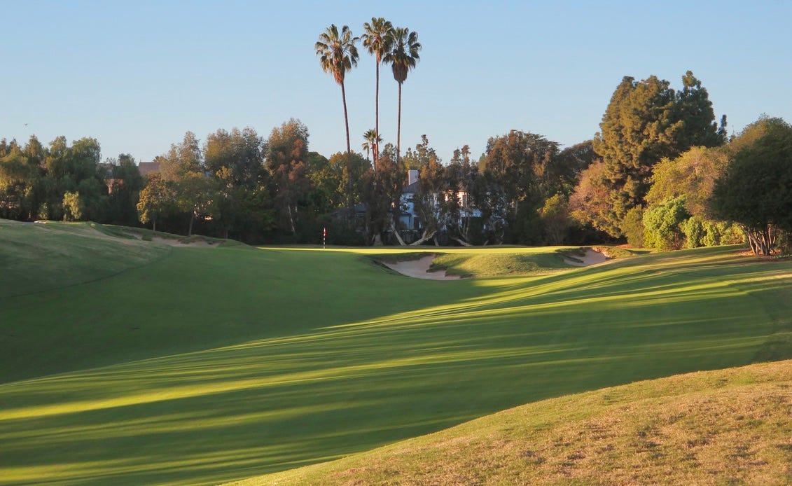 LA North's Third And Fourth Holes - by Geoff Shackelford