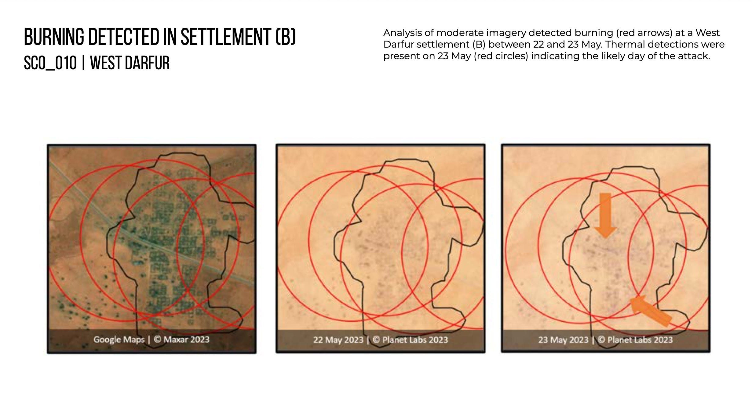 American-funded conflict monitors release report with satellite photos