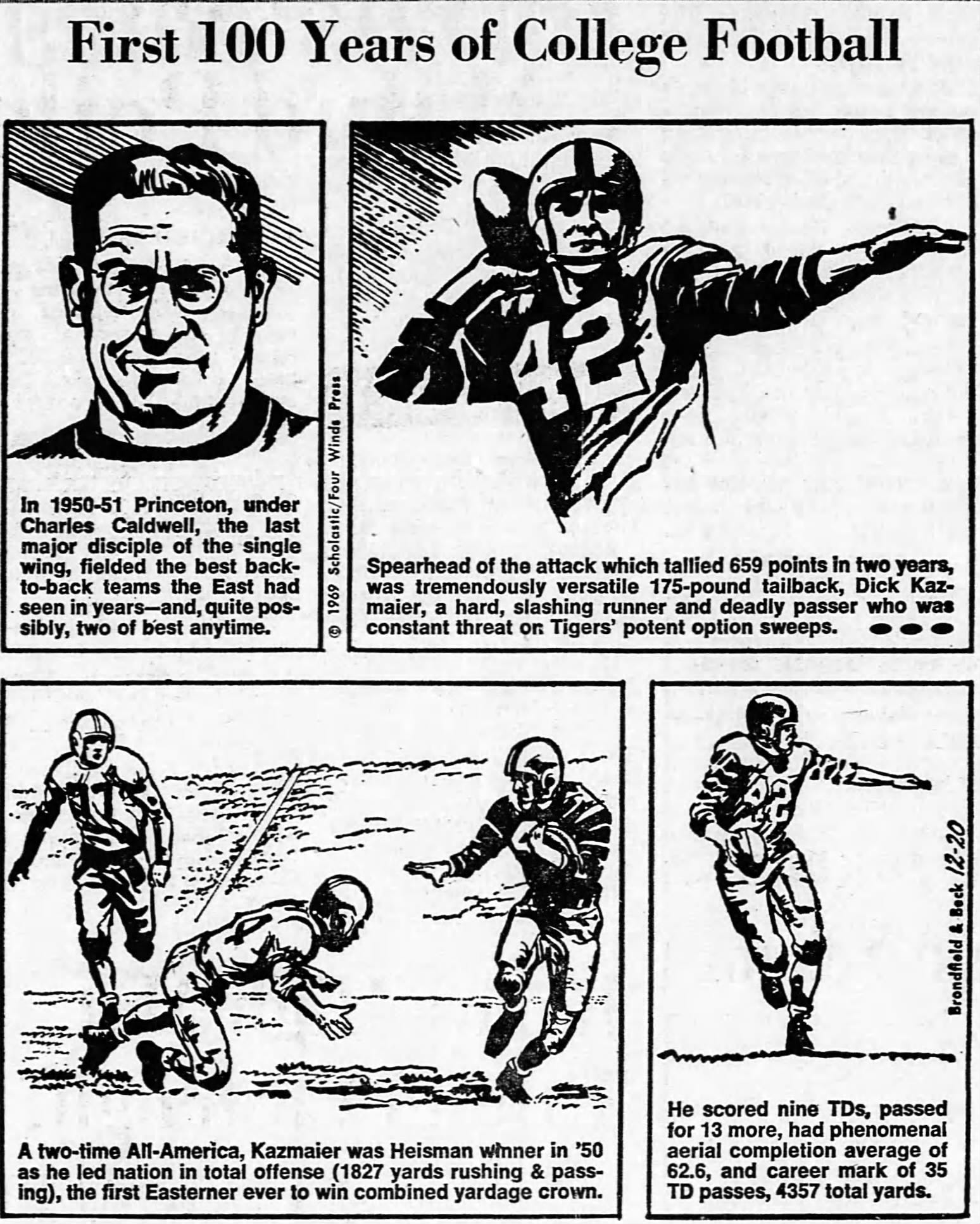 Today's Tidbit...100 Years Of Football: 1946-1952