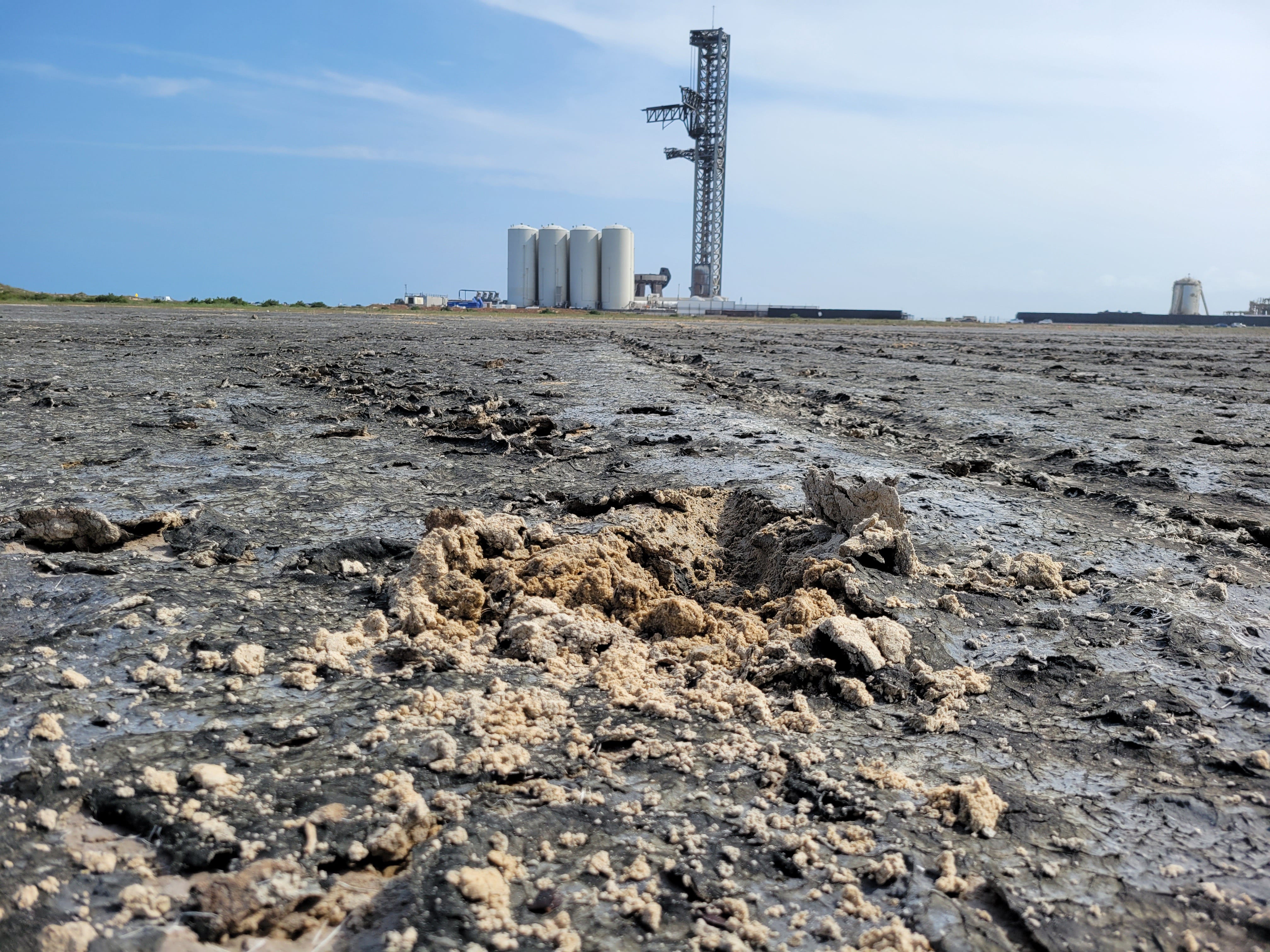 Photos from the SpaceX debris field - by Eric Roesch