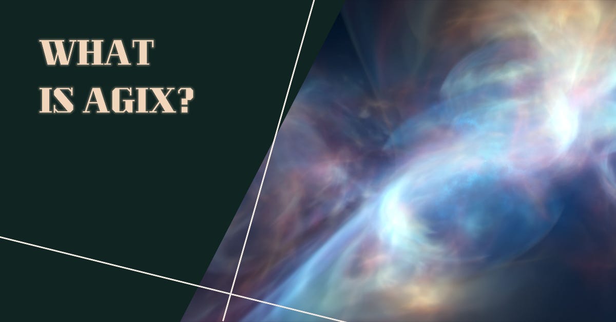 What is AGIX, and how does it differ from traditional search engines?