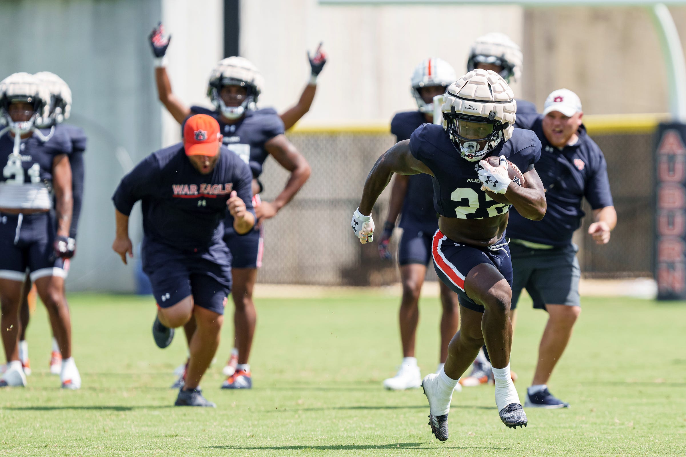 "You can't keep us all off the field." - by Justin Ferguson