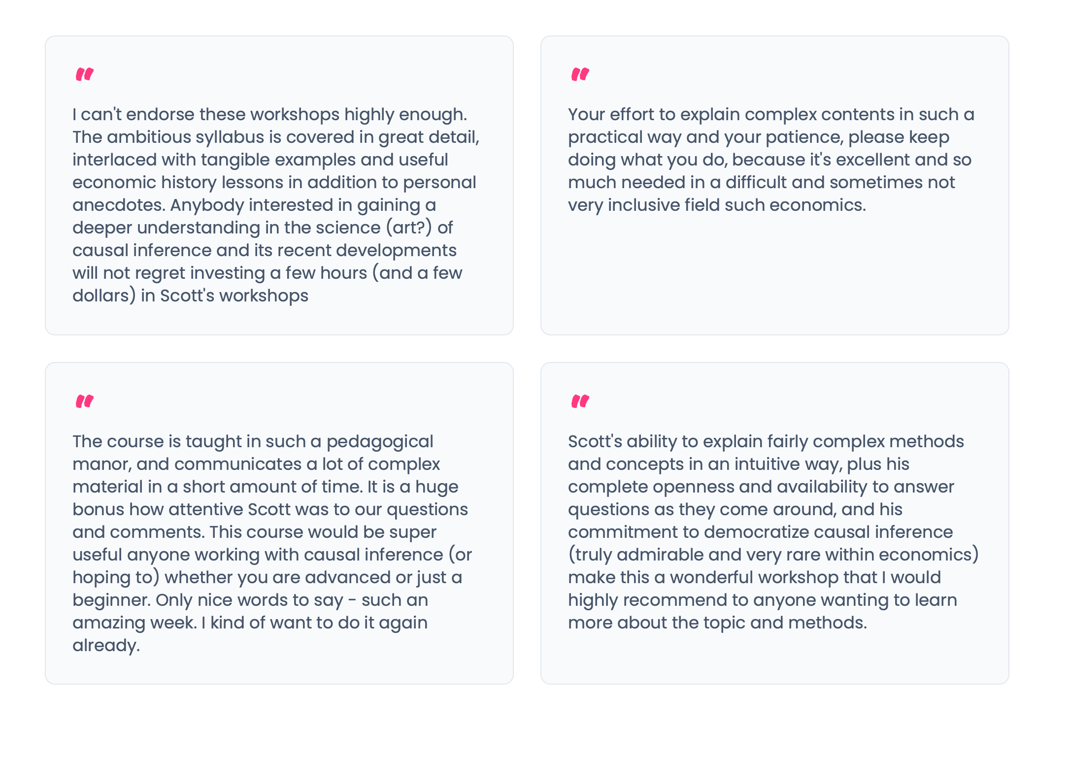 Causal Inference II Workshop - by scott cunningham