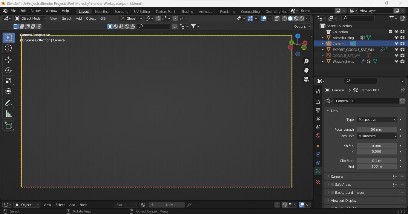 Blender as a gis visualization tool - by Charlie Arua Ikosi