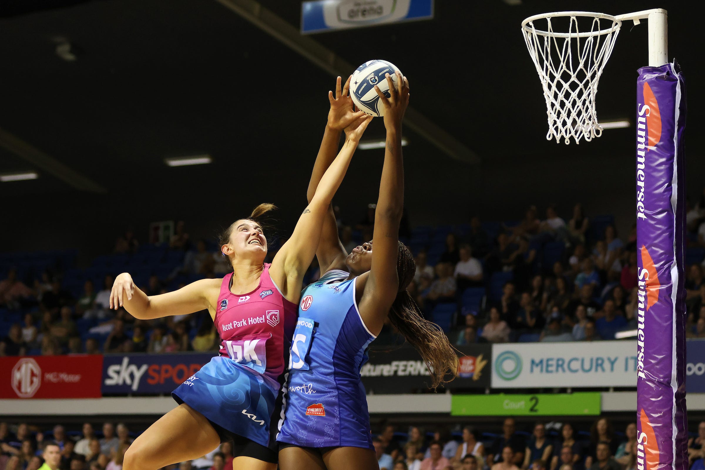 Kate Burley, a netball defender of the highest degree