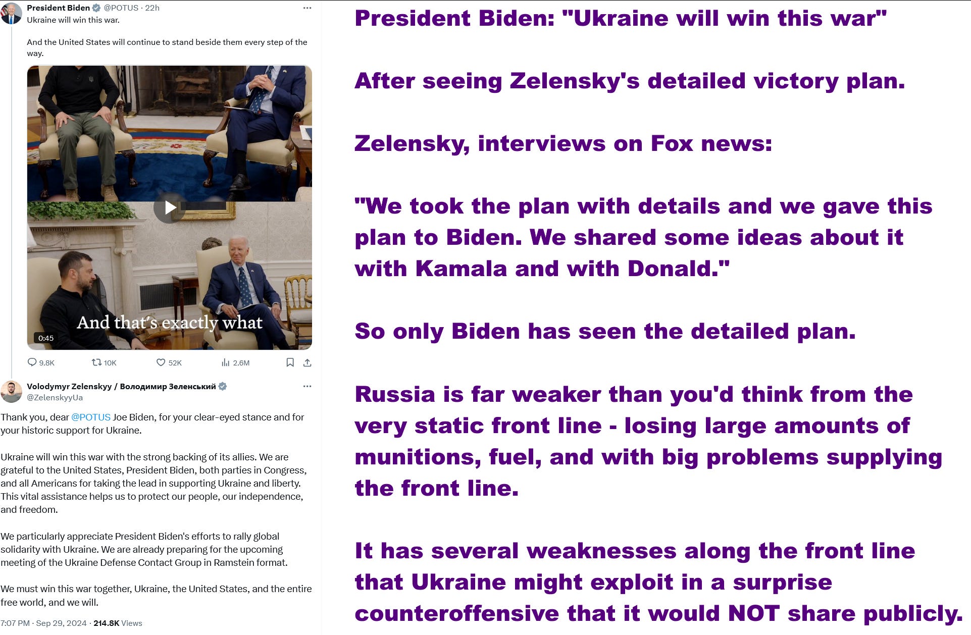 Russia’s new nuclear doctrine is sabre rattling - they know Ukraine is ...