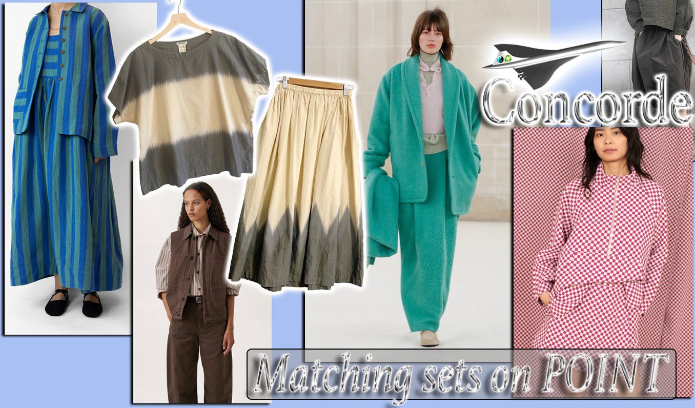 Concorde 008: Your matching-set game, on point