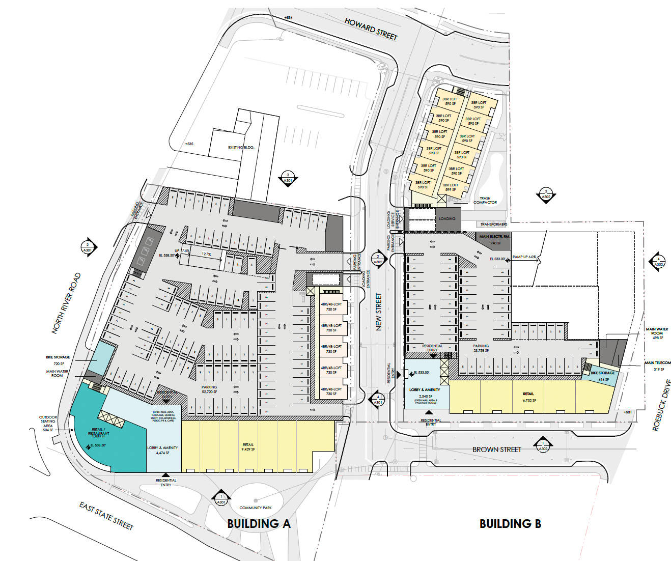 Levee development gets OK from West Lafayette, breaking ground in 2024