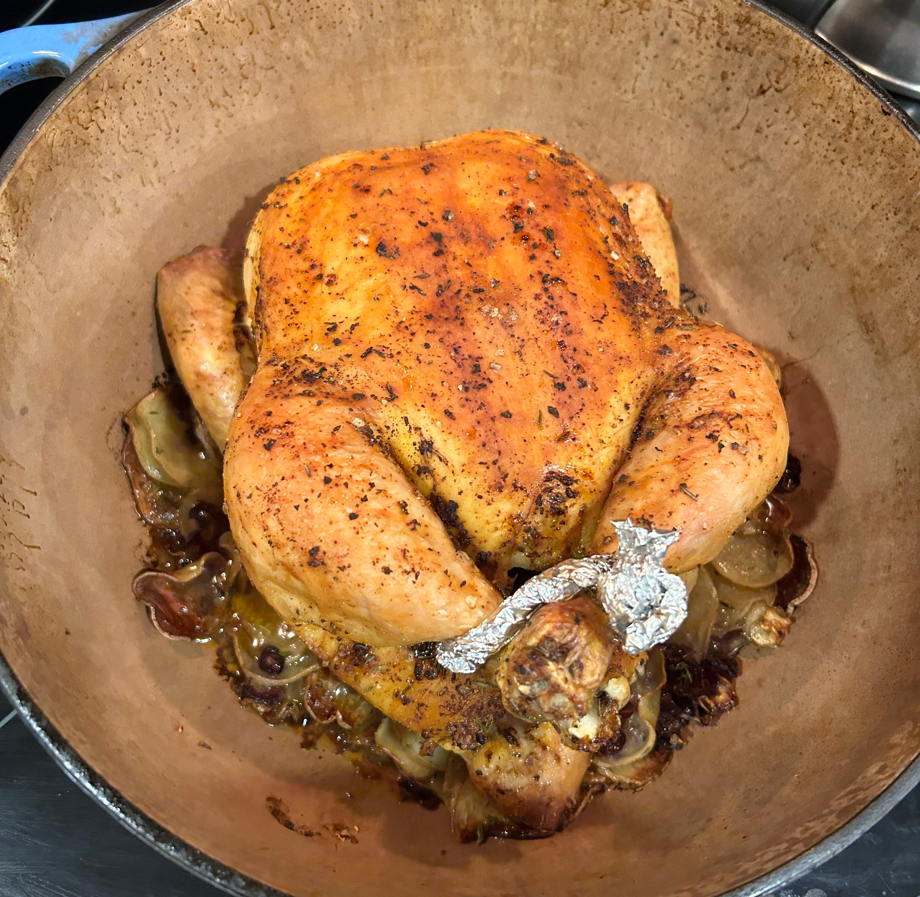 My Triumphant Return (w/ another chicken!)