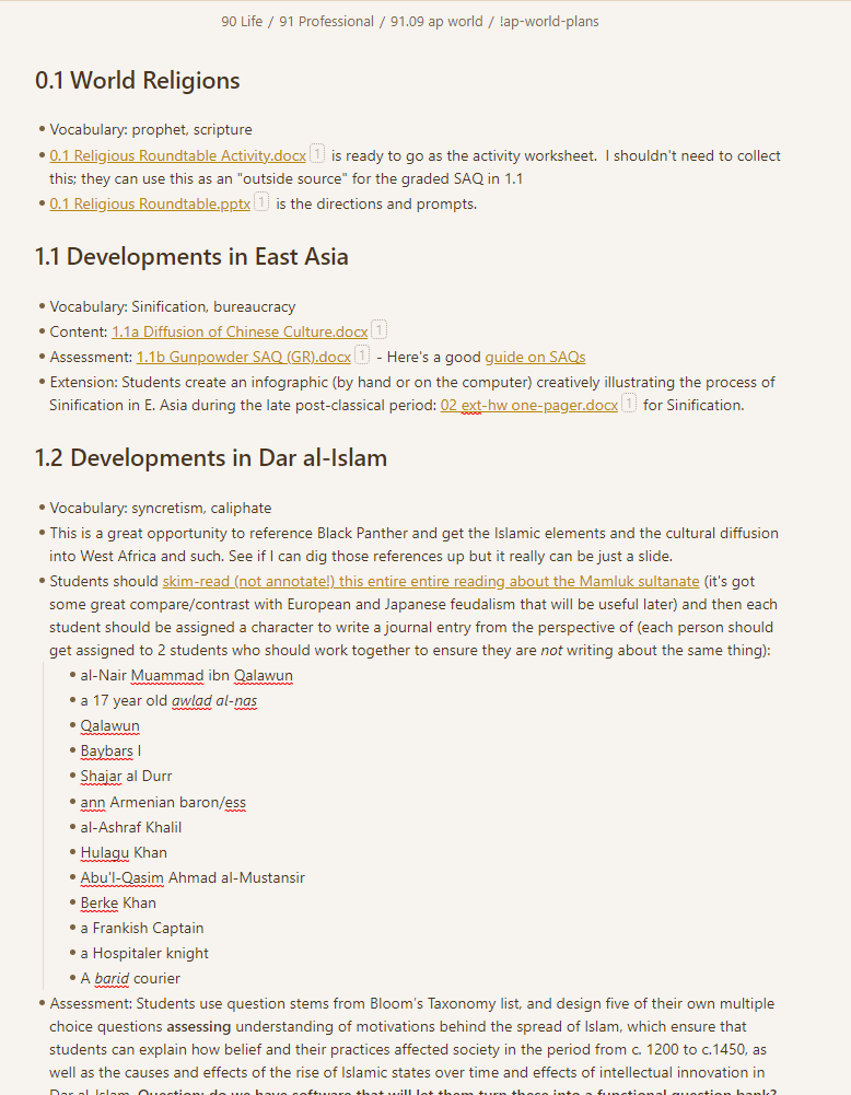 🌲Using Obsidian for Teaching? - by Eleanor Konik