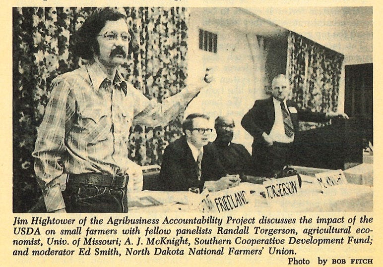 Blast from the past: Hightower and the organic farming revolution of ...