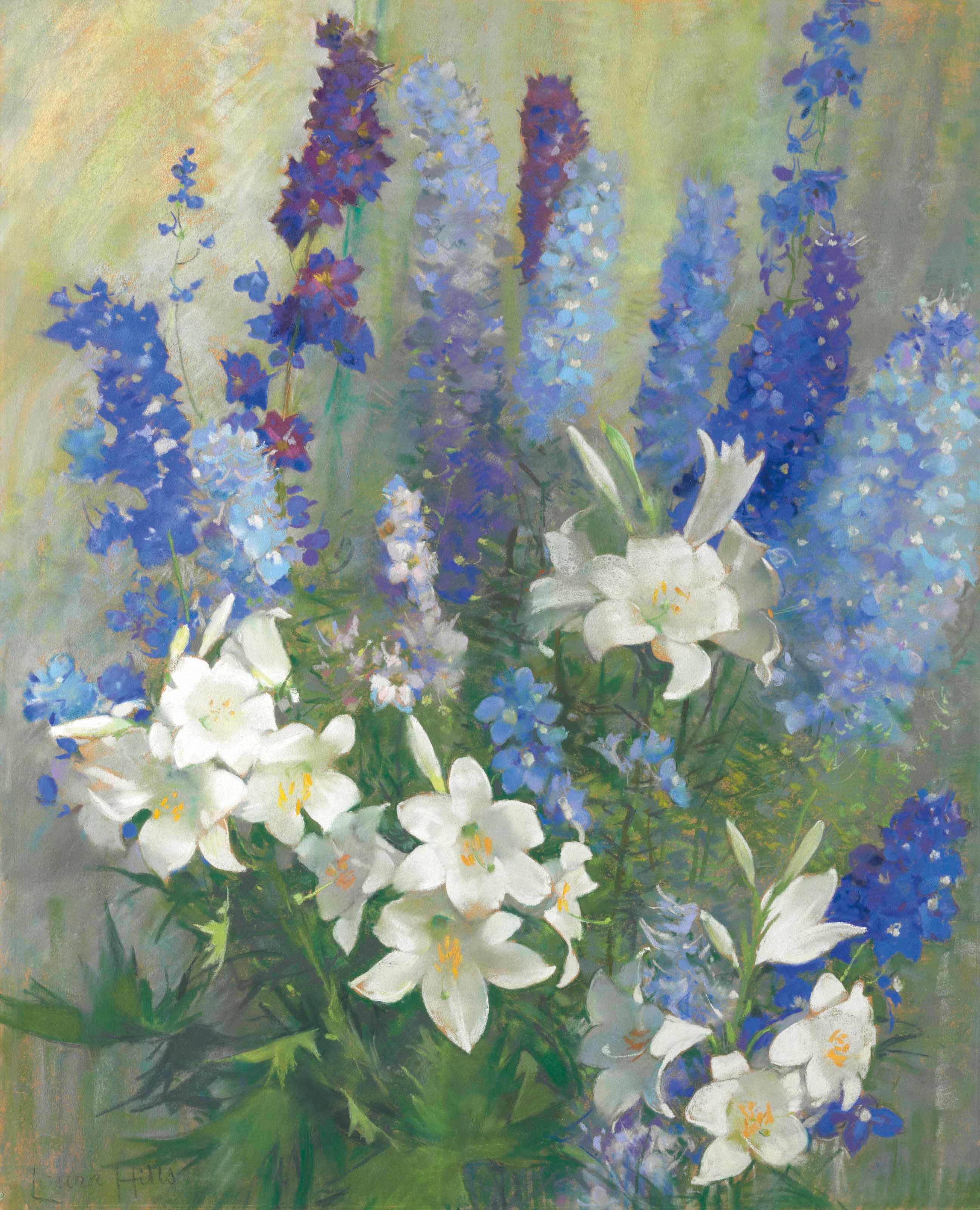Laura Coombs Hills - by James Gurney - Paint Here