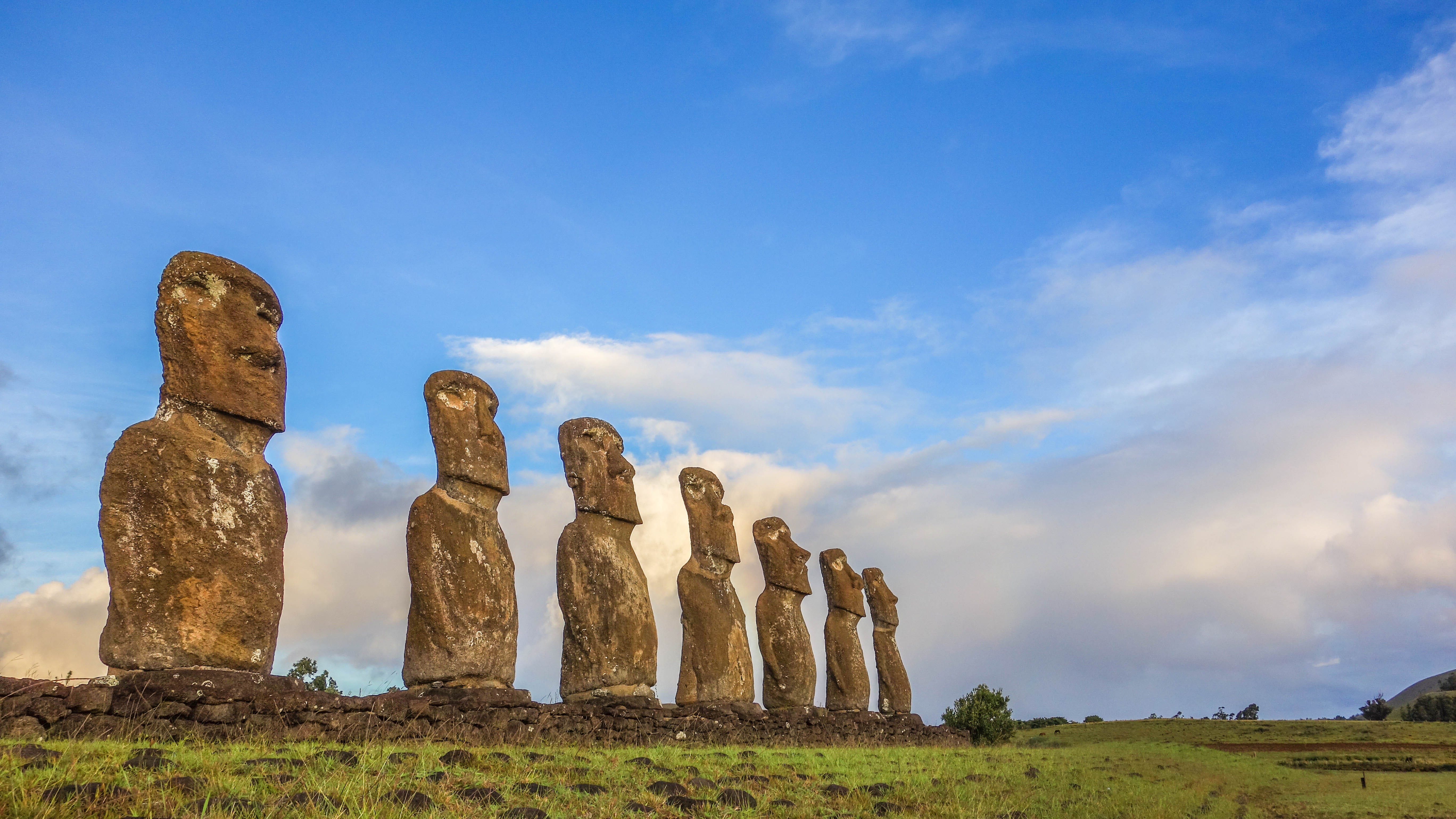 The Moai as a temporary ceremonial object