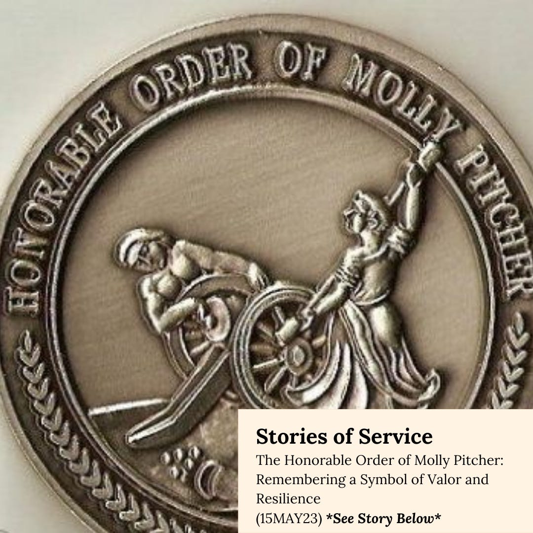The Honorable Order of Molly Pitcher (15MAY23)