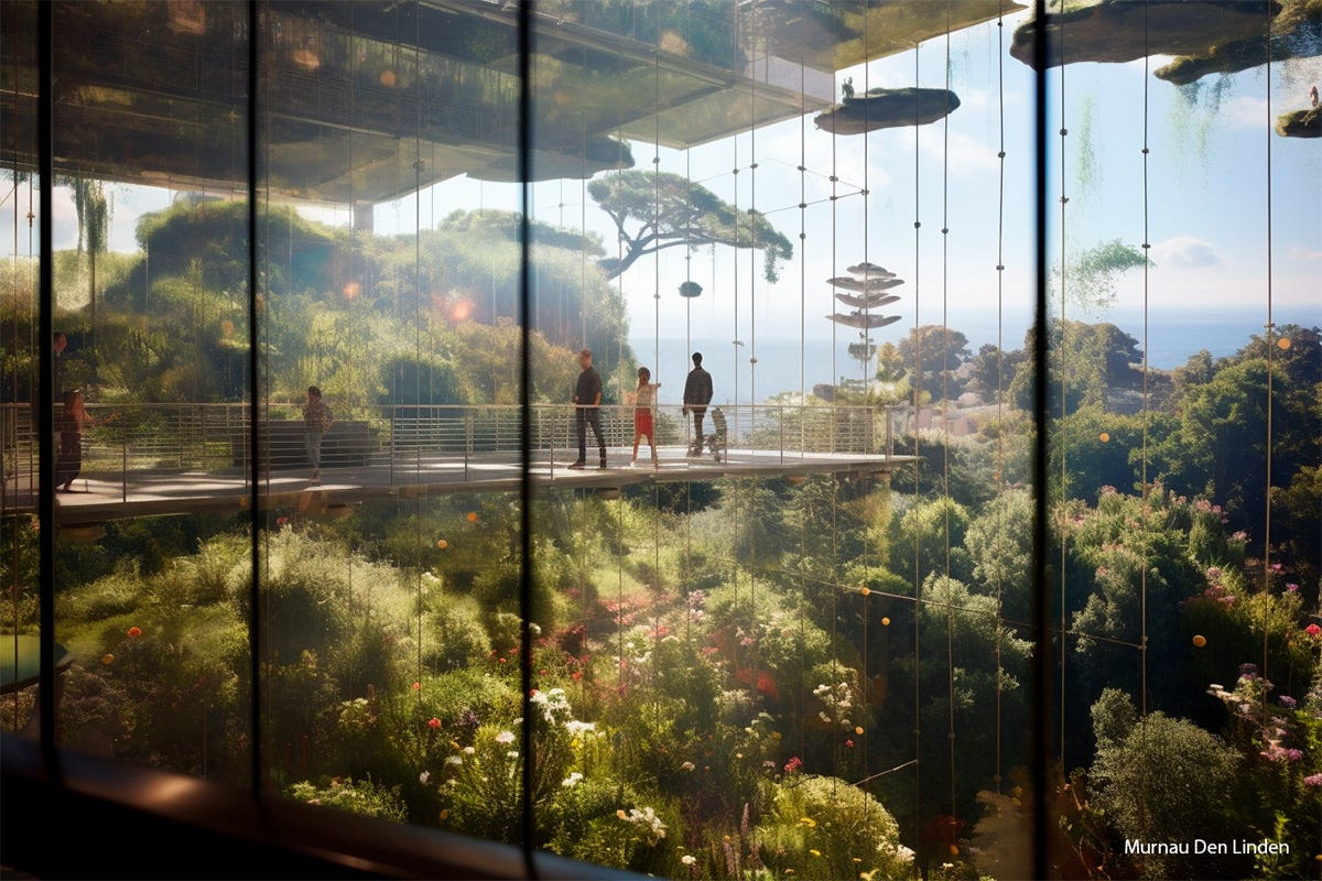 Plant Based Architecture: emphasizing the reclamation of buildings by ...