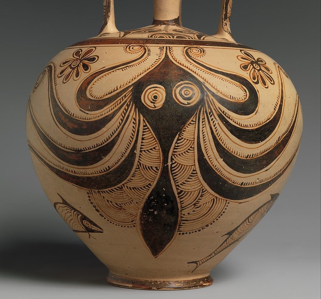 Why You Should Care About Ancient Greek Pottery: The Octopus Vase