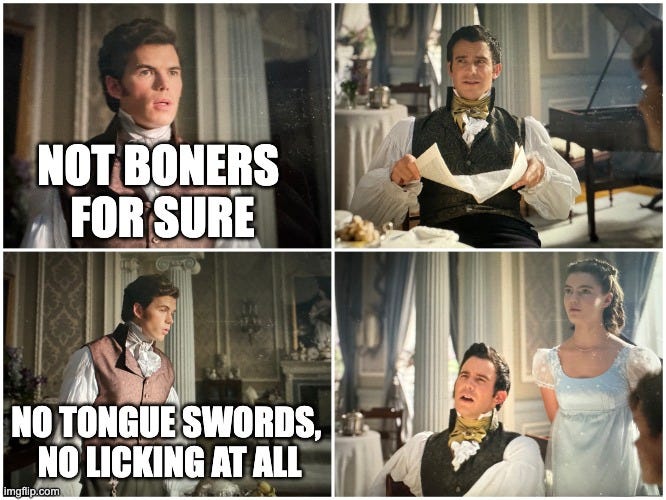 Colin Saves Penelope From Death by Balloon on Bridgerton