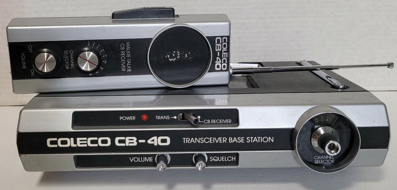 CB RADIO: Vintage low-power base stations for children